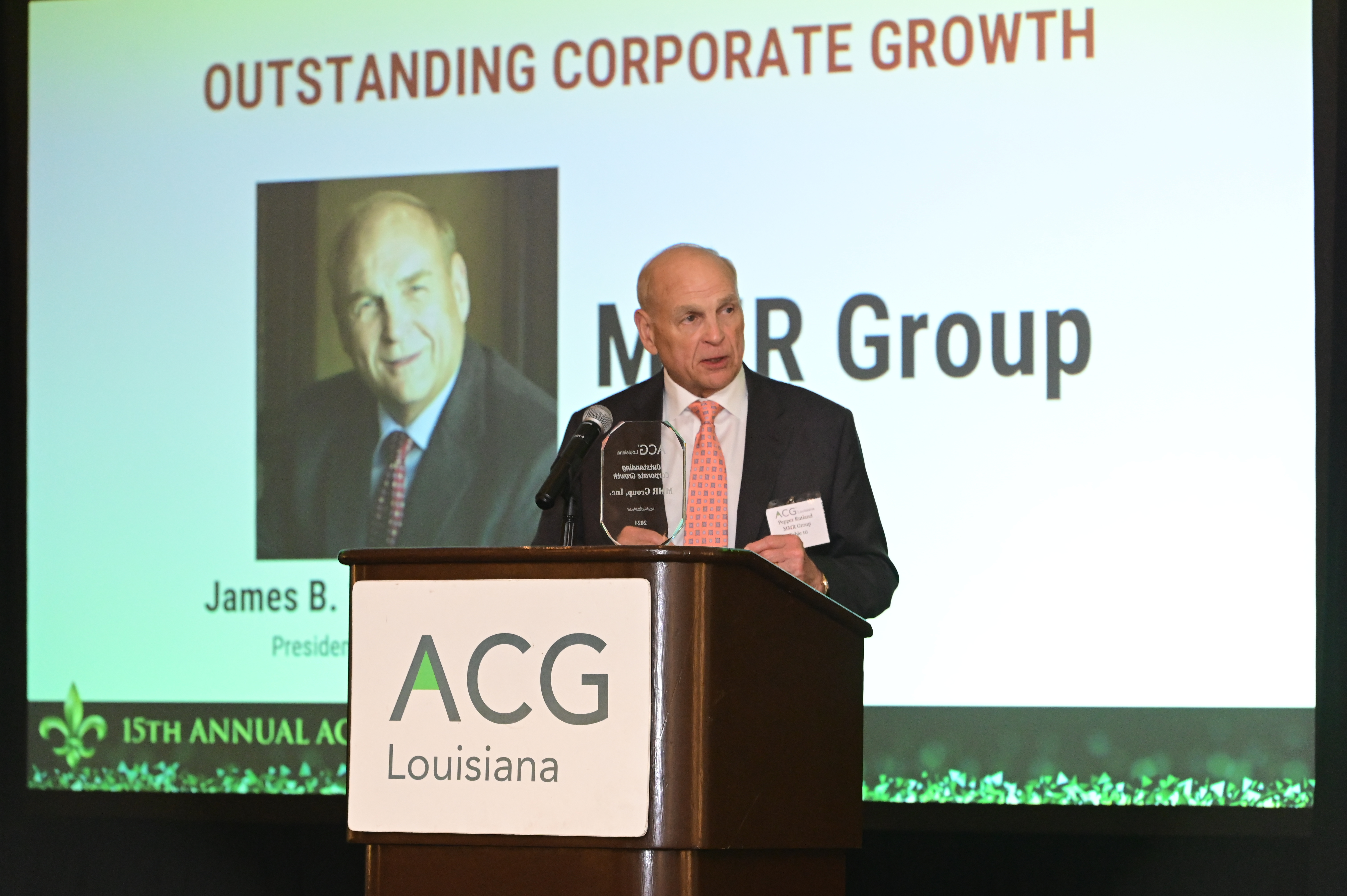 MMR Group | MMR Honored with Outstanding Corporate Growth Award by…