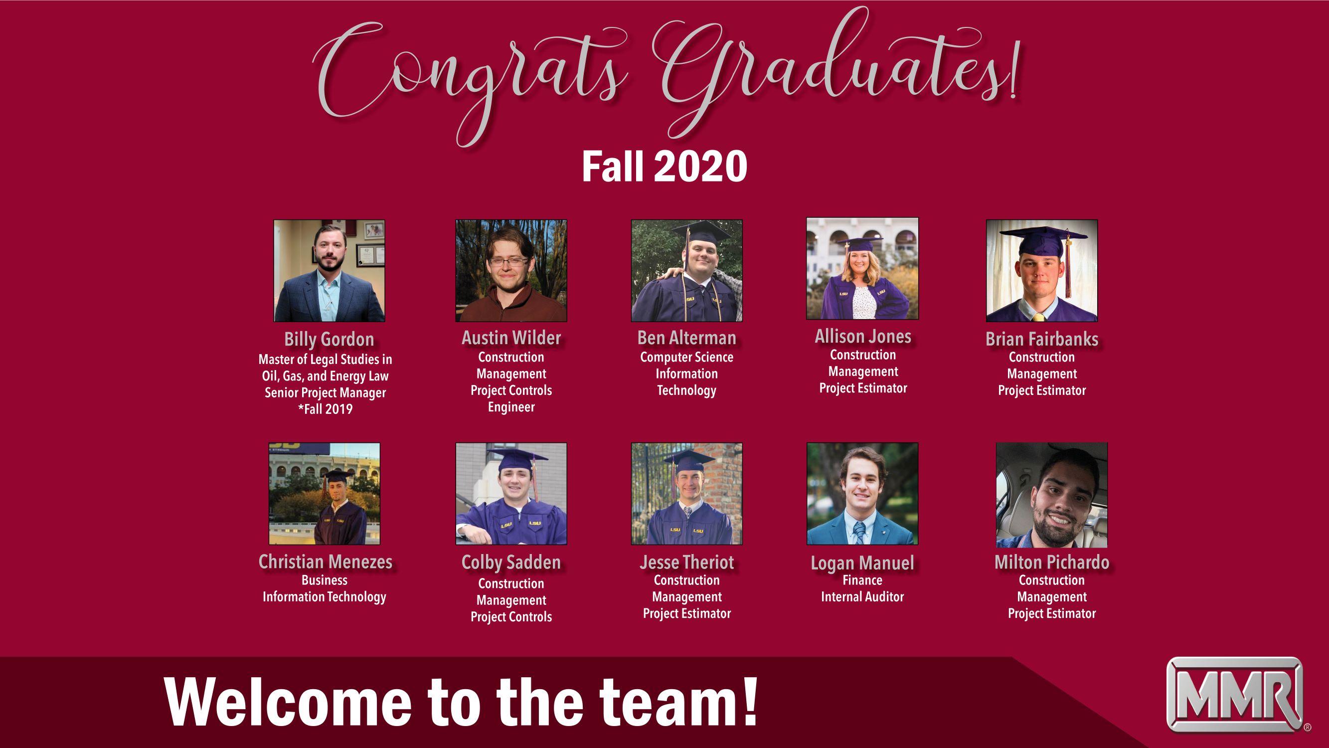 MMR Group | MMR Recognizes Its Graduating College/University Interns,…